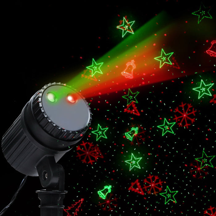 Jingle Jollys Christmas Lights Laser Light Projector Outdoor Decoratio